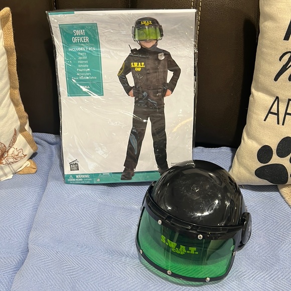 Costumes | Kids Halloween Swat Costume New | Poshmark